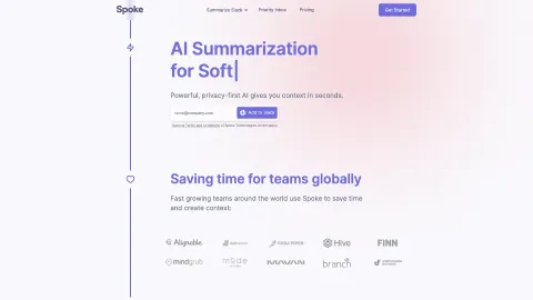 AI Communication Management Tool - SpokeAI